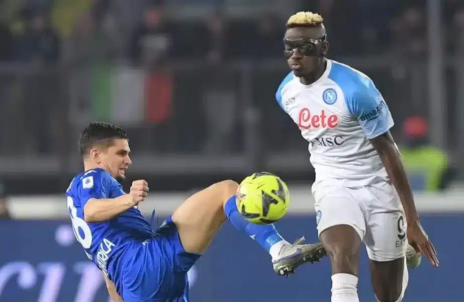 Osimhen scores 19th Serie A goal, equals Ronaldo record | Bold Sports